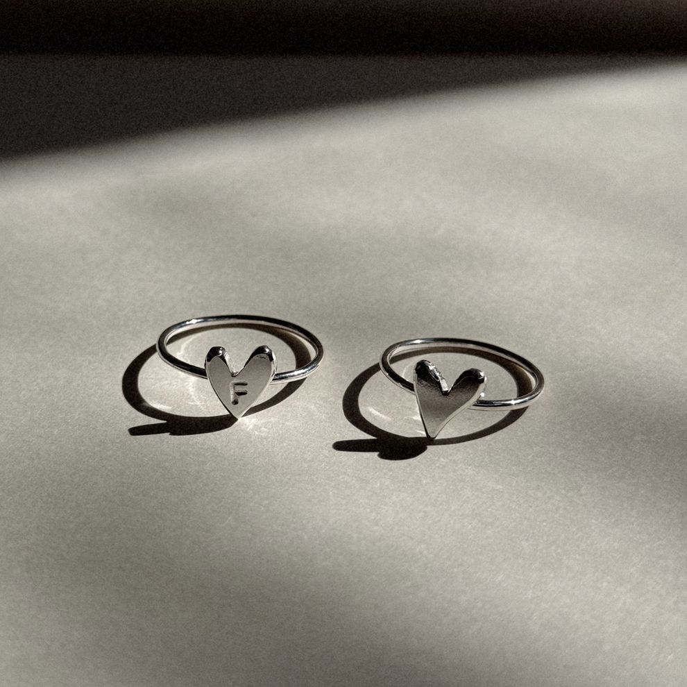 Darling Heart Ring - Silver – La Lune