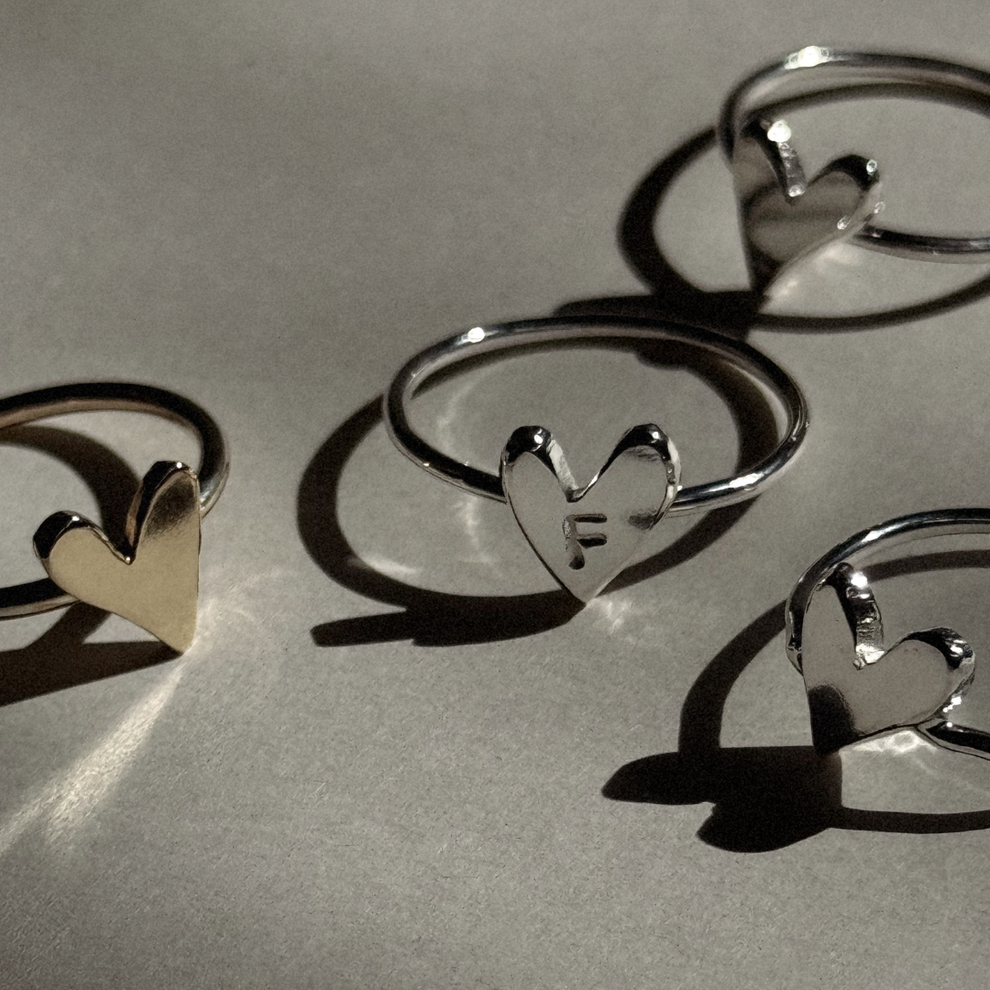 Darling Heart Ring - 9ct Gold – La Lune